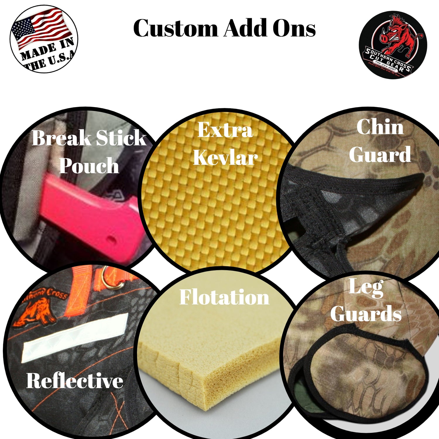 Custom Elite Cut Collar - Southern Cross Cut Gear